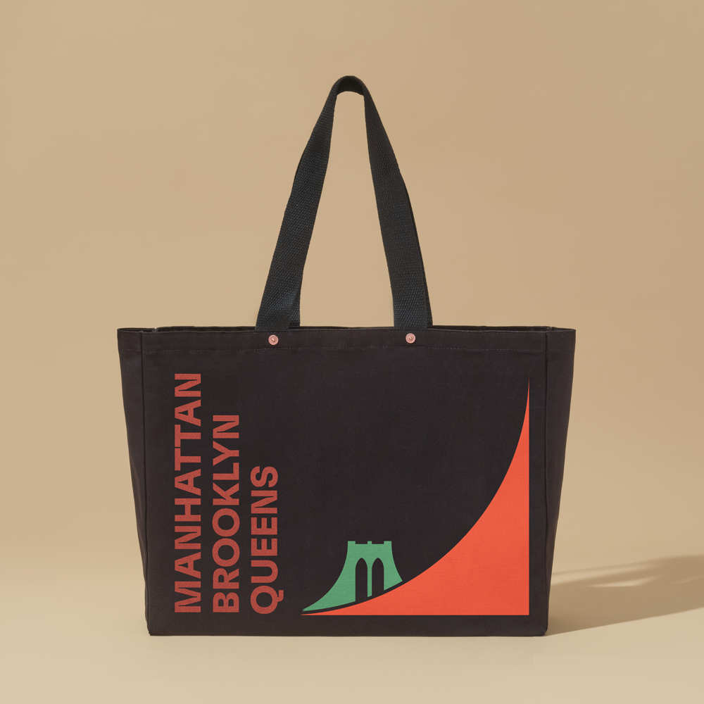 TRI-BOROUGH+ - BLACK - BRUSHED – BagworksNY